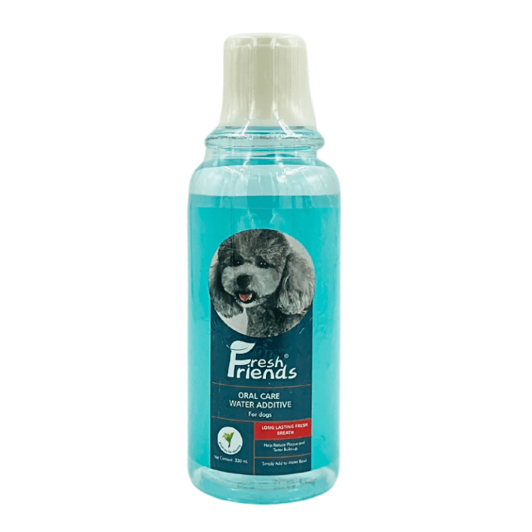 Fresh Friends Dog Drinking Water Additive - Green Tea Flavor (330 ml ...